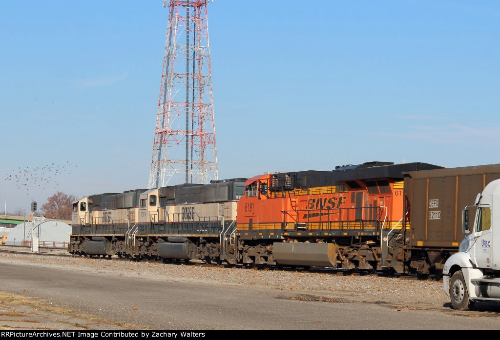 BNSF 9797 9799 6191